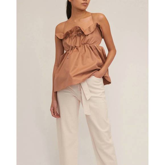Marissa Webb | Tops | New Marissa Webb Jayce Laced Empire Top In Amber ...